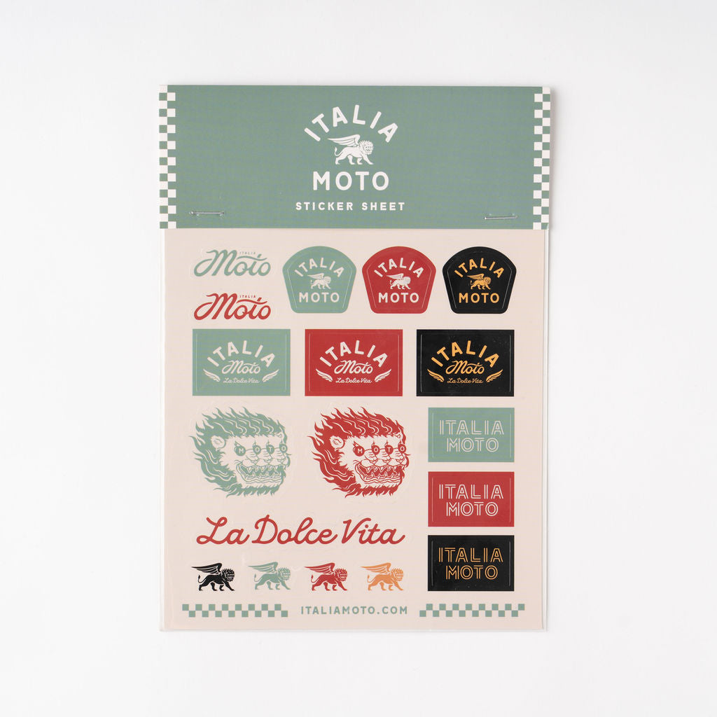 Moto Sticker Pack – Italia Moto